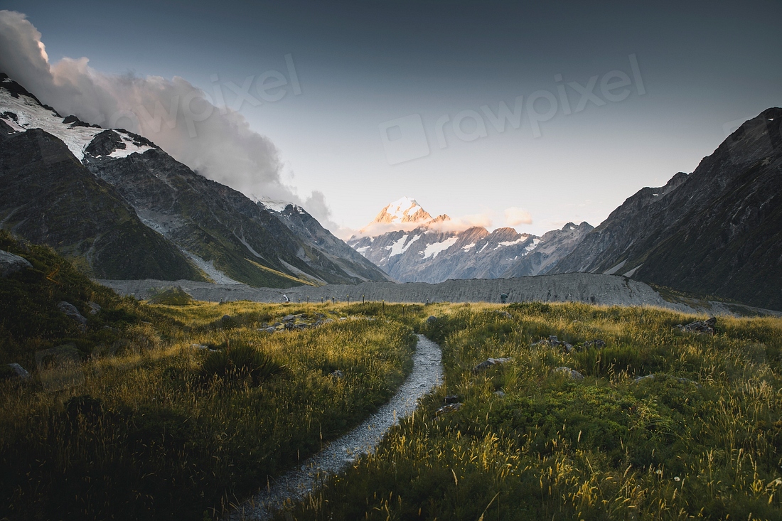 Beautiful view Mount Cook, New | Premium Photo - rawpixel