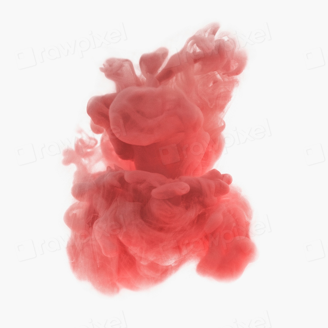 Red ink explosion psd design | Premium PSD - rawpixel