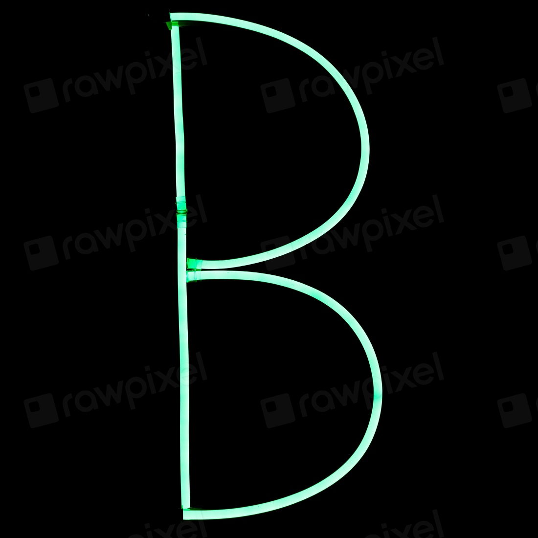 Green neon lights alphabet letters | Free Photo - rawpixel