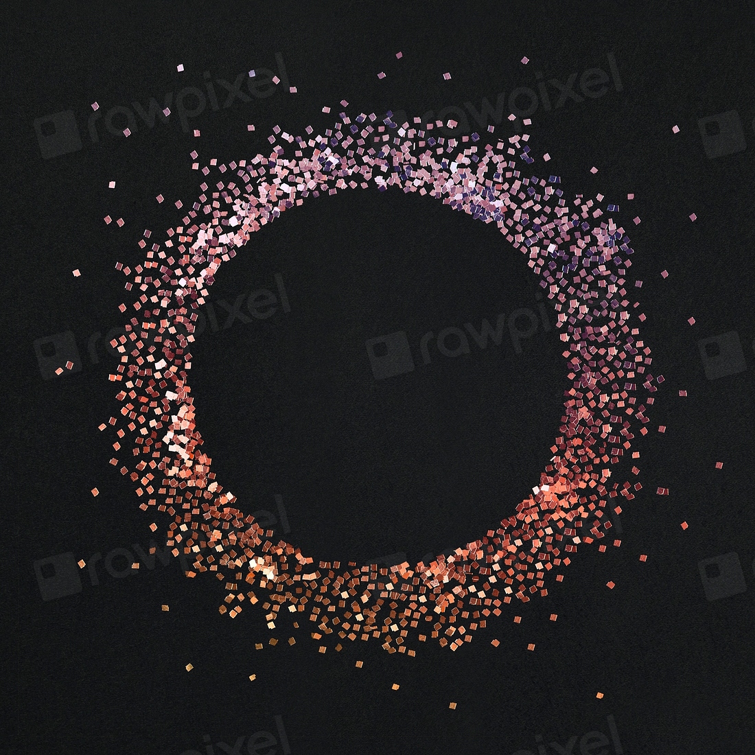 Dusty pink circle frame illustration | Premium PSD - rawpixel