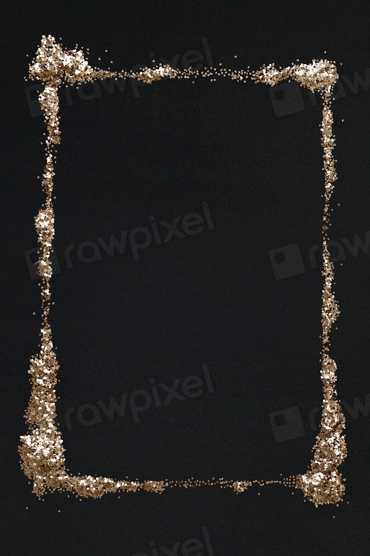 Dusty gold frame illustration | Premium PSD - rawpixel