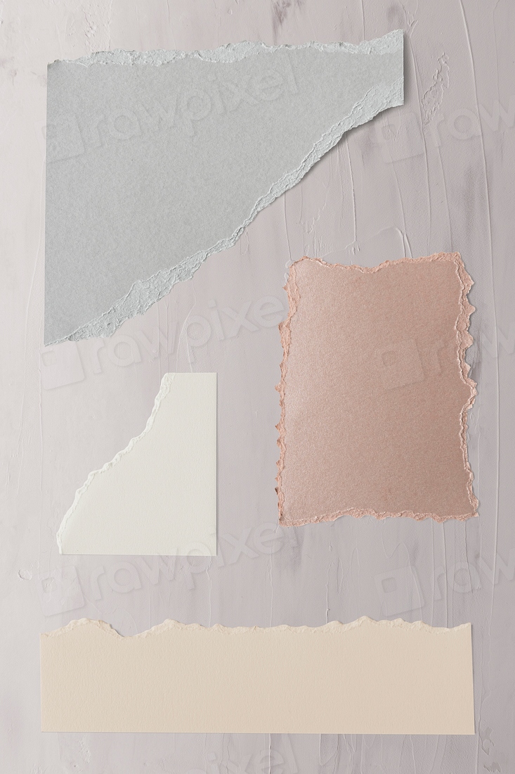 Blank torn paper templates set | Premium PSD - rawpixel