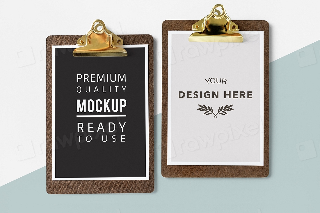Clipboard with a document mockup | Premium PSD Mockup - rawpixel