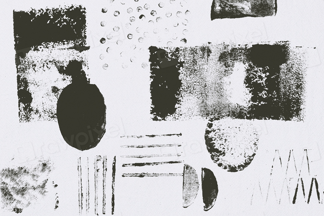 Black block print background psd | Premium PSD - rawpixel