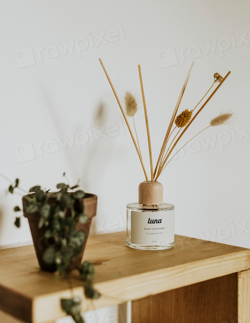 Room diffuser label mockup, aesthetic | Premium PSD Mockup - rawpixel