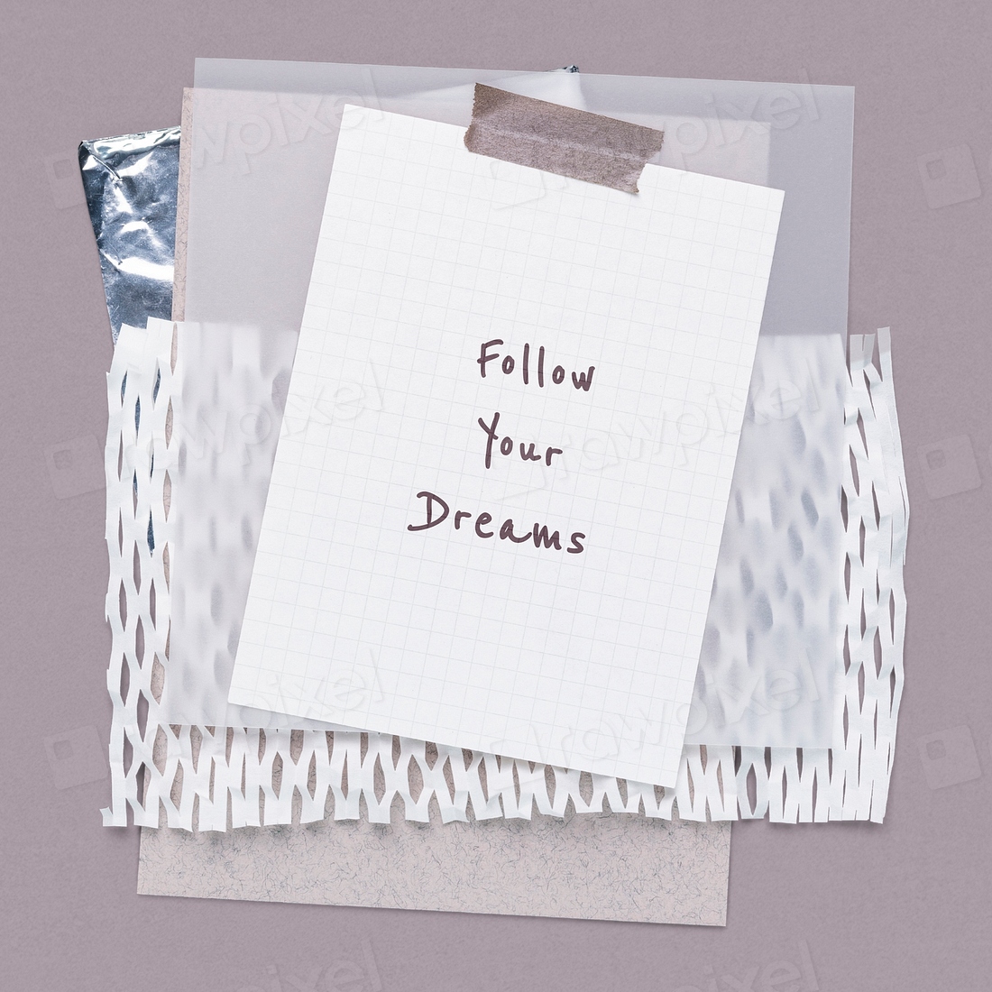 Aesthetic paper mockup, stationery design | Premium PSD Mockup - rawpixel