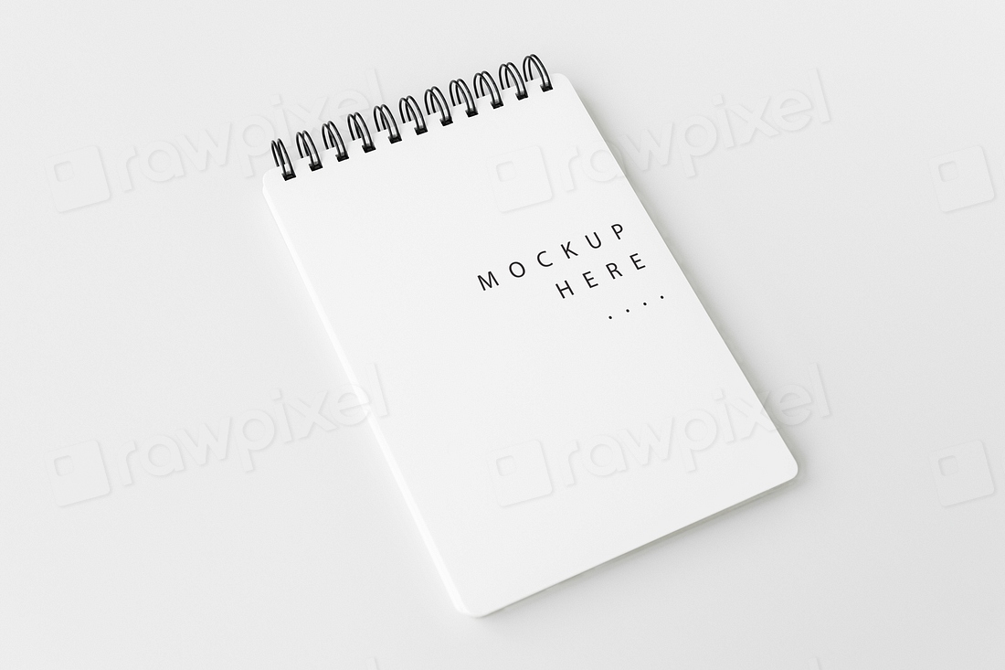 Blank plain white notebook mockup | Premium PSD Mockup - rawpixel
