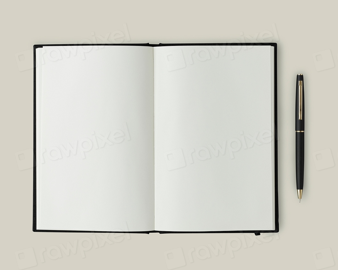 Blank plain white notebook page | Premium PSD Mockup - rawpixel