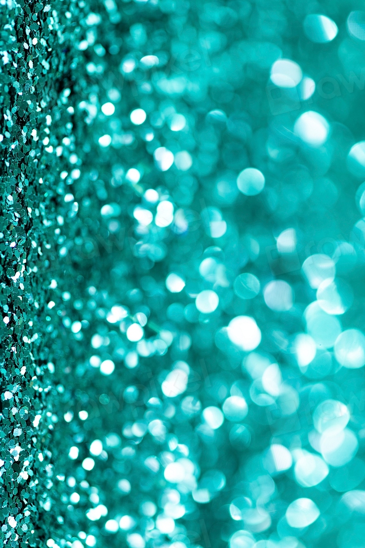 Shiny turquoise glitter textured background | Free Photo - rawpixel