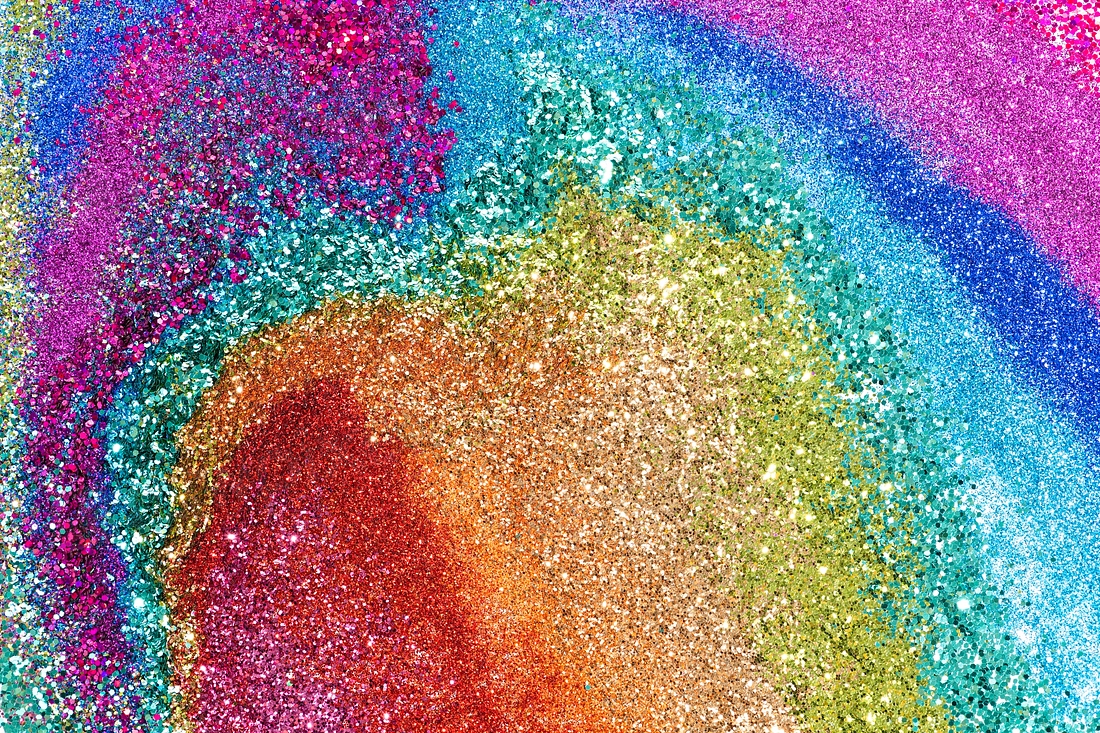 Colorful rainbow glitter background texture | Premium Photo - rawpixel