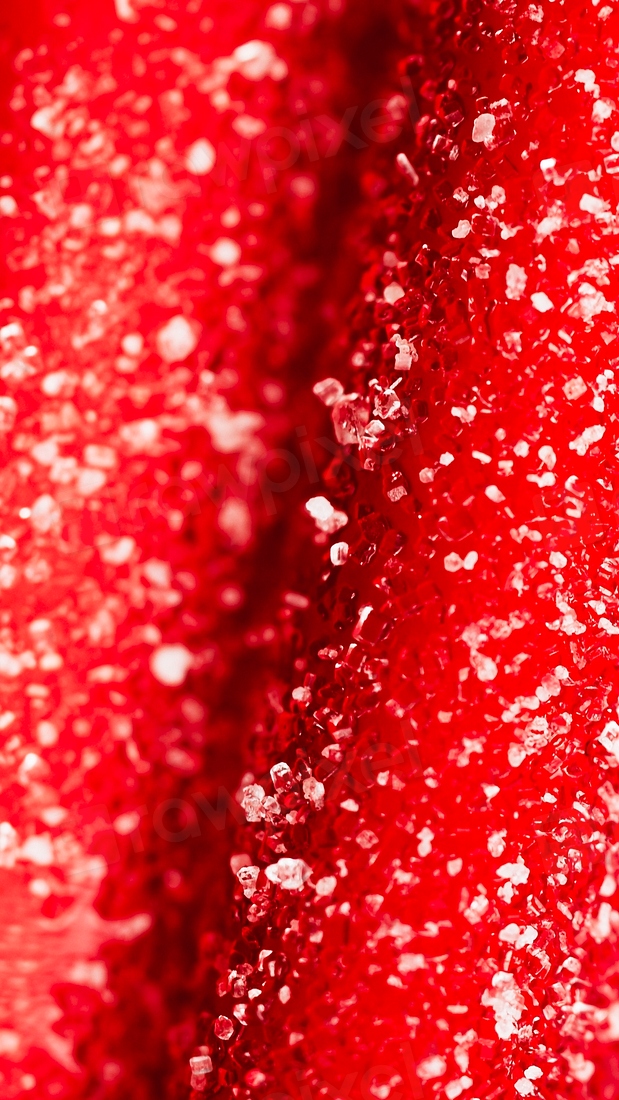 Red chewy candies coated sugar | Premium Photo - rawpixel