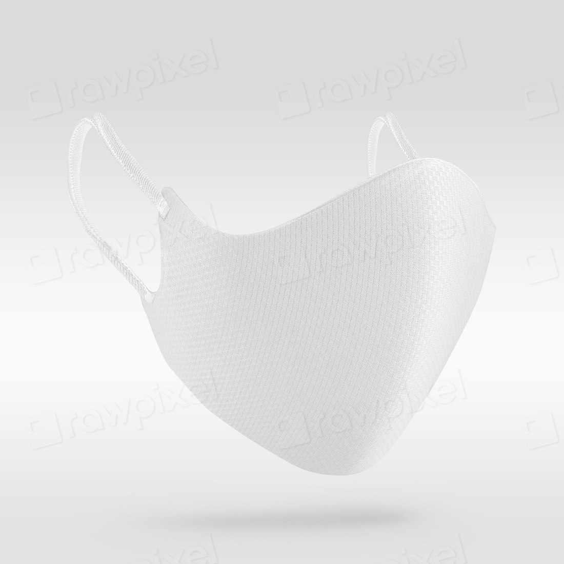 White fabric face mask mockup | Premium PSD Mockup - rawpixel
