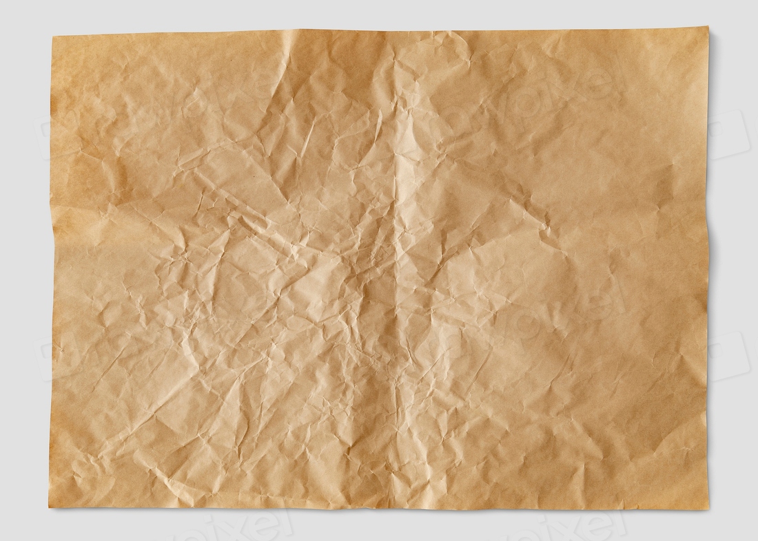 Crumpled brown paper copy space | Premium PSD - rawpixel