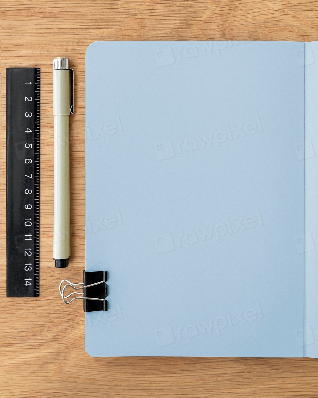 Blank plain notebook page stationary | Premium PSD Mockup - rawpixel