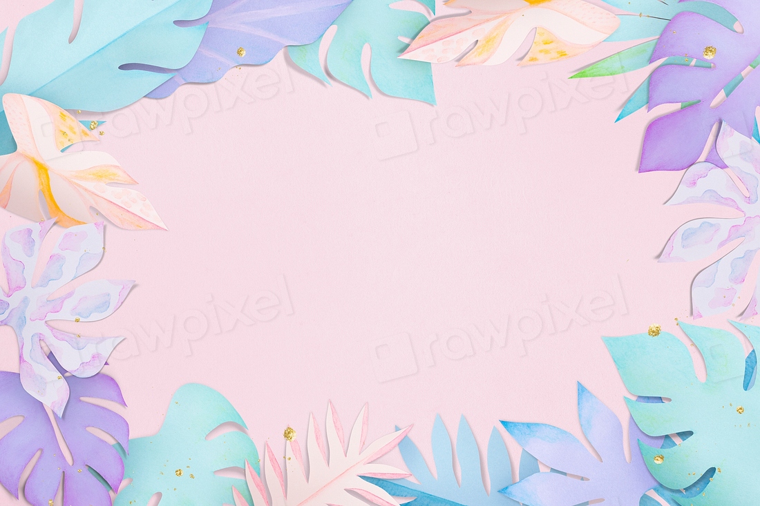 Paper craft leaf frame psd | Premium PSD - rawpixel