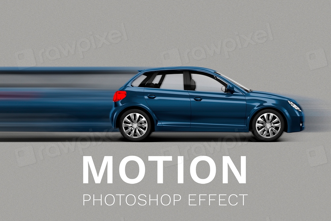 PSD effect, speed motion photoshop | Premium PSD Add-on - rawpixel