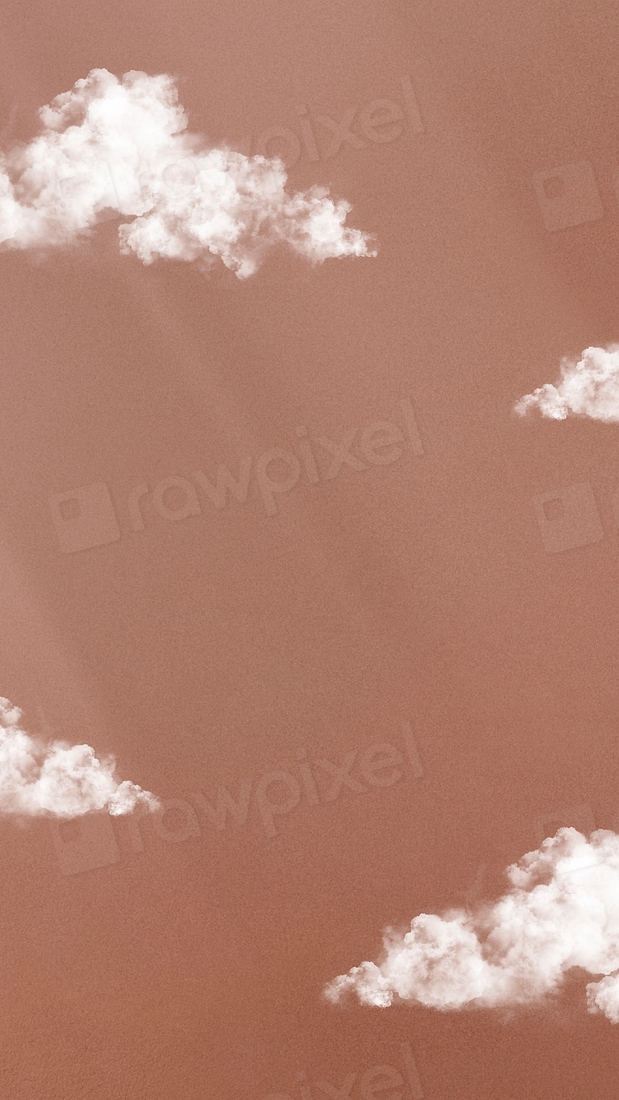 Brown mobile wallpaper, cloudy sky | Free Photo - rawpixel