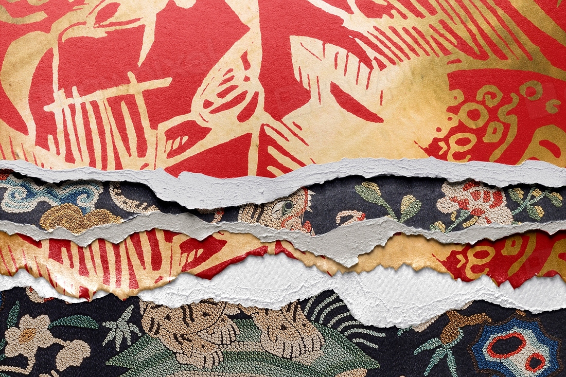 Ripped paper PSD texture effect, | Premium PSD - rawpixel