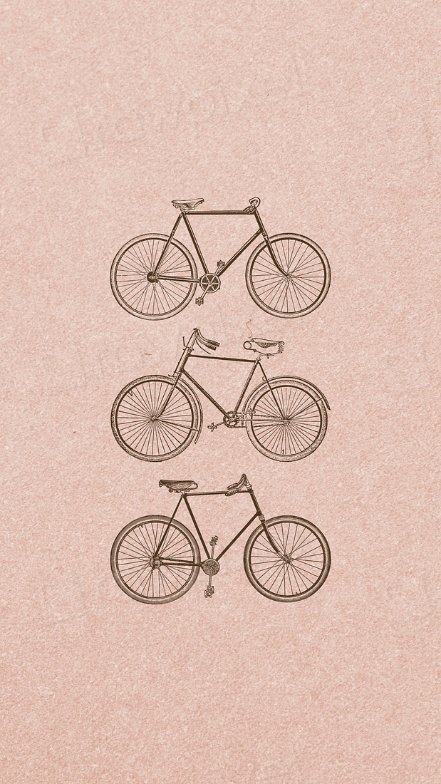 Vintage two wheel bicycle collection | Premium Photo - rawpixel