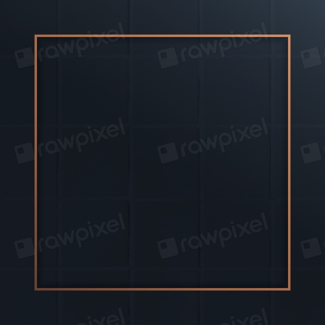 Blank square bronze frame template | Premium Vector - rawpixel