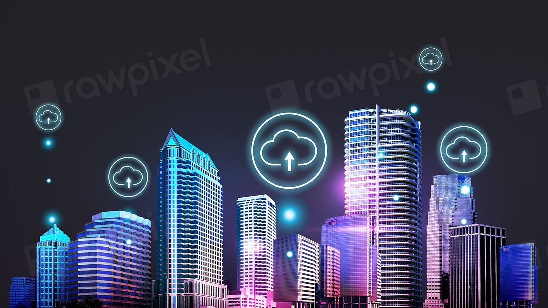 Online technology computer wallpaper, business | Premium PSD - rawpixel