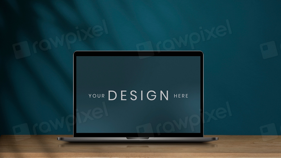Blank laptop monitor template illustration | Premium PSD Mockup - rawpixel