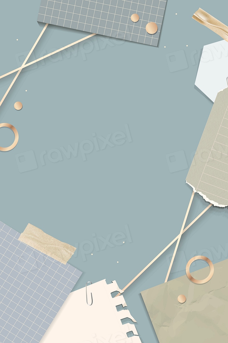 Ripped notes rectangle frame vector | Premium Vector - rawpixel