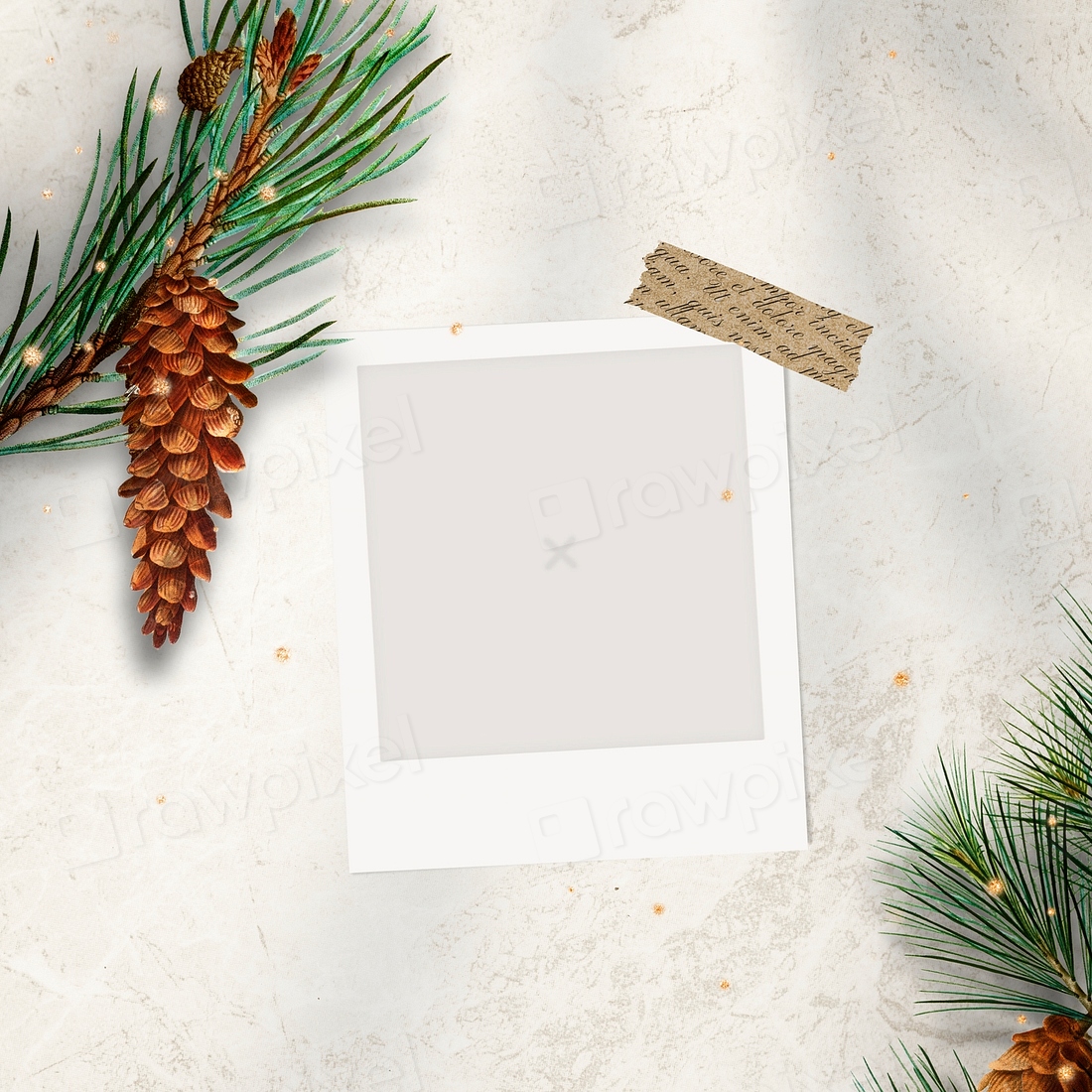 Festive blank Christmas social ads | Premium PSD - rawpixel