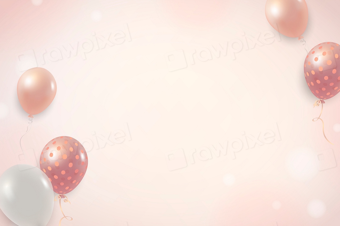 Elegant balloon background vector | Premium Vector - rawpixel