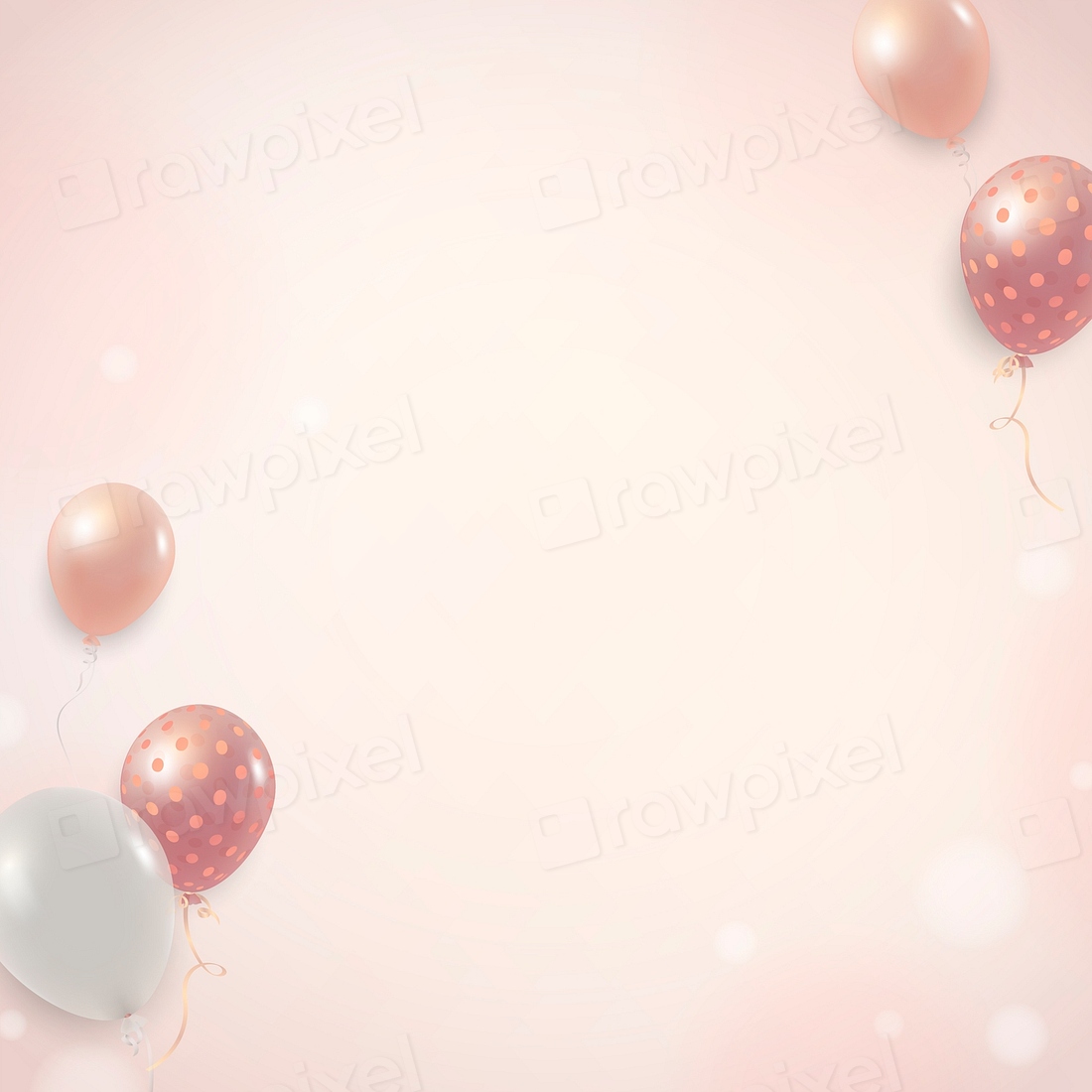 Elegant balloon background vector | Premium Vector - rawpixel