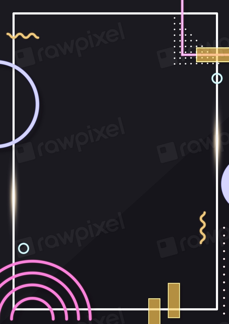 Funky tone Memphis poster background | Premium Photo - rawpixel