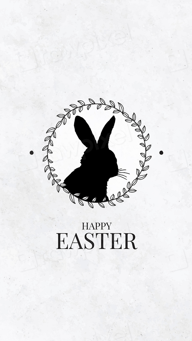 Happy Easter wreath template design | Premium Vector Template - rawpixel