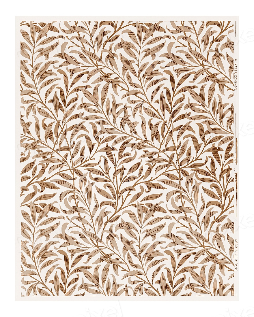 Willow wallpaper pattern wall art | Premium Photo - rawpixel