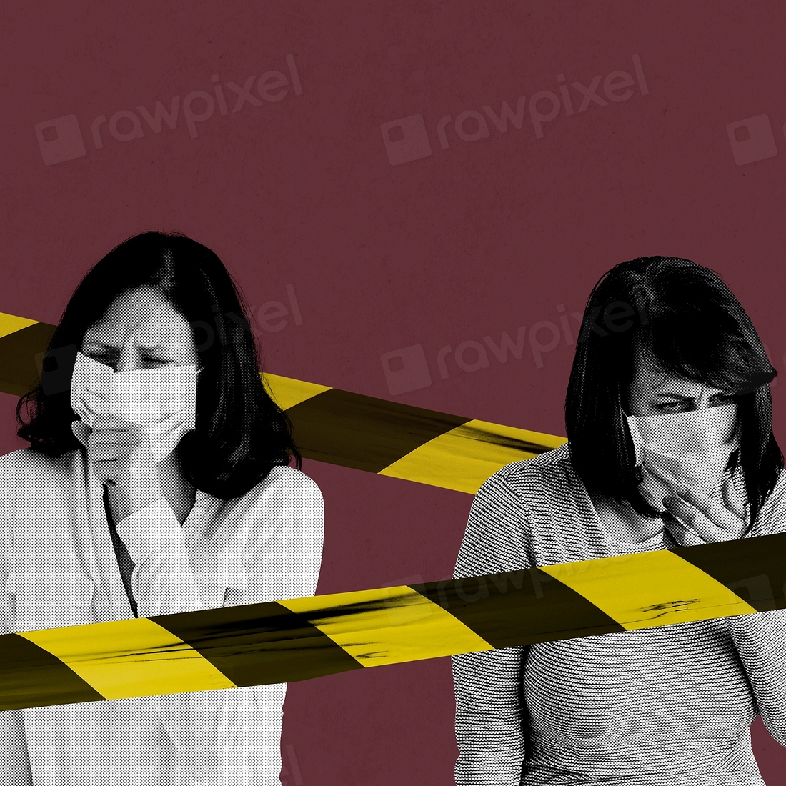 Coughing women coronavirus symptoms background | Free Photo - rawpixel