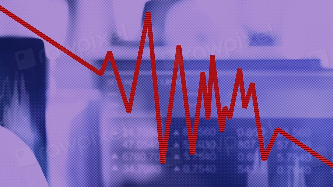 Economic impact decrease due coronavirus | Free PSD - rawpixel