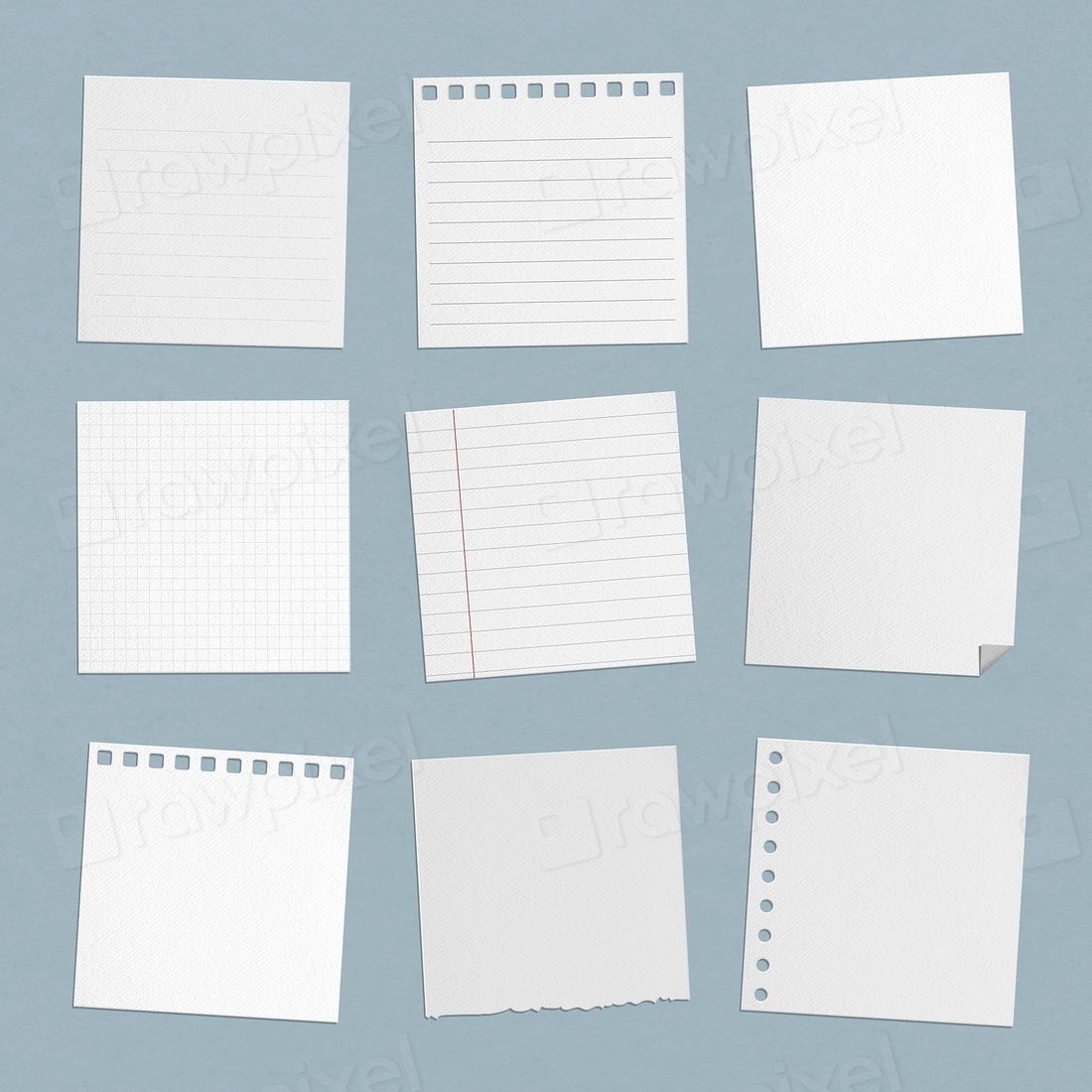 White paper sticky note design | Premium PSD - rawpixel