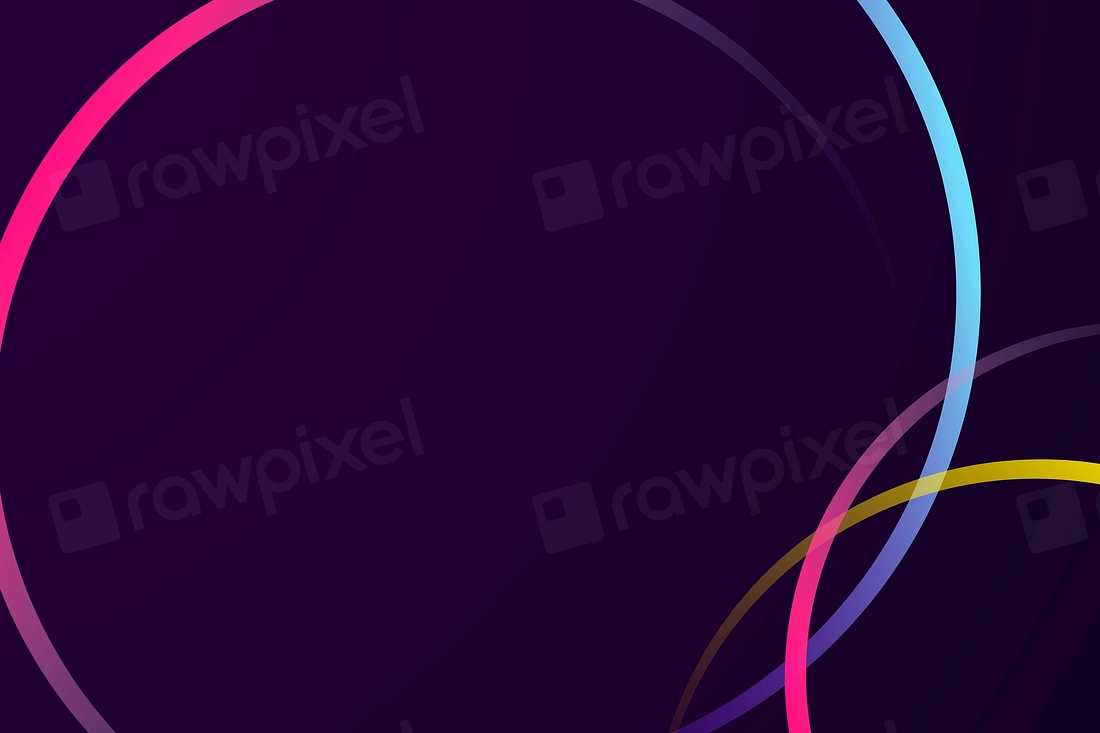 Neon gradient curve frame template | Premium Vector - rawpixel