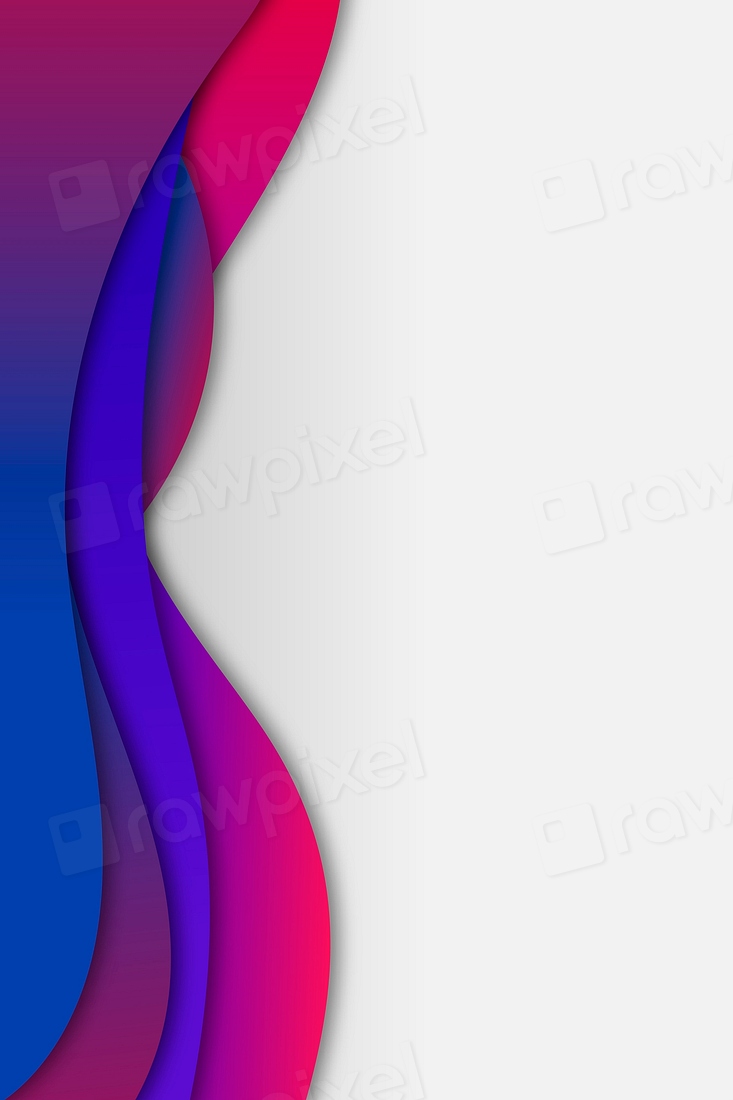 Neon gradient curve frame template | Premium Vector - rawpixel