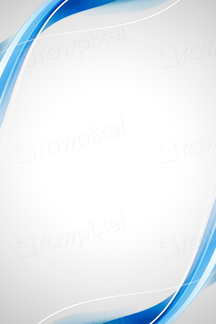 Blue curve frame template vector | Premium Vector - rawpixel