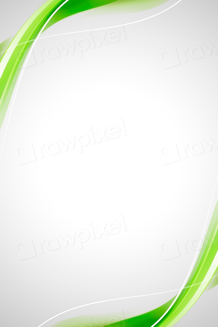 Green curve frame template vector | Premium Vector - rawpixel