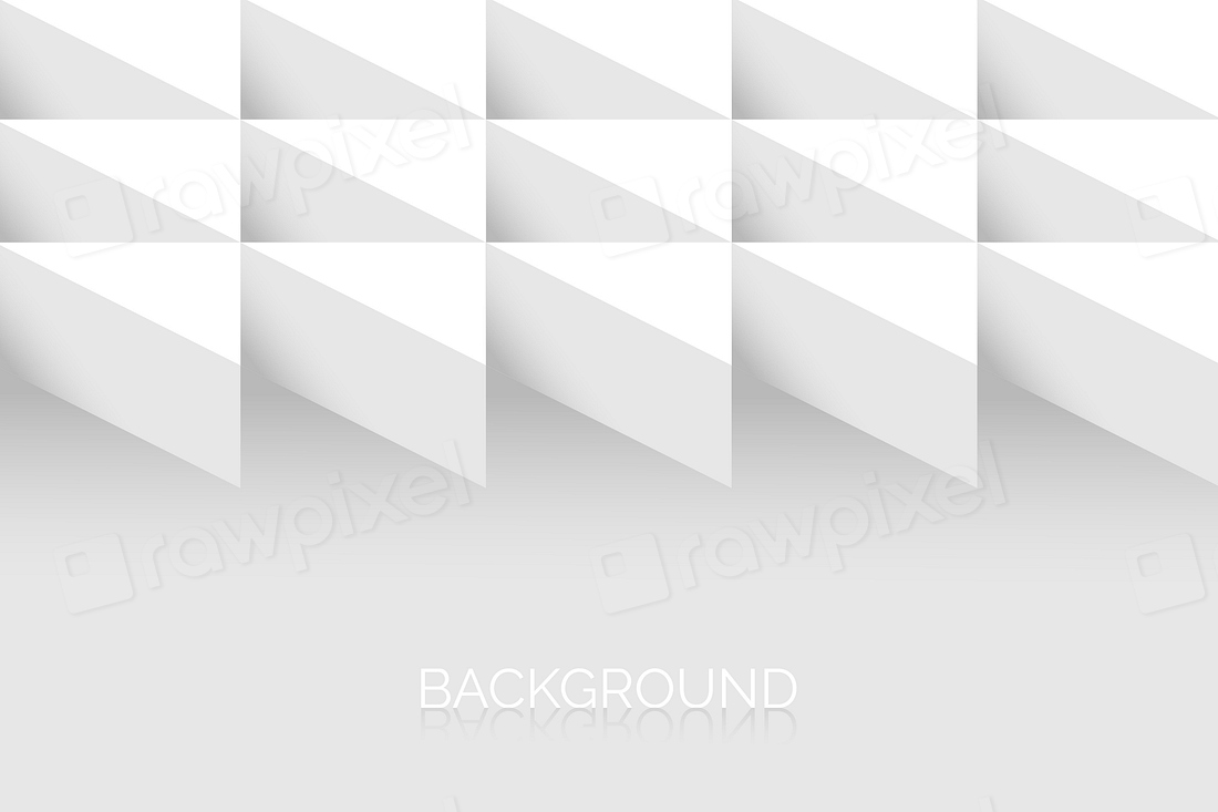 White geometric background design vector | Premium Vector - rawpixel