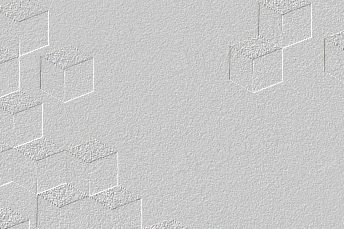 Gray cubic patterned background | Premium PSD - rawpixel