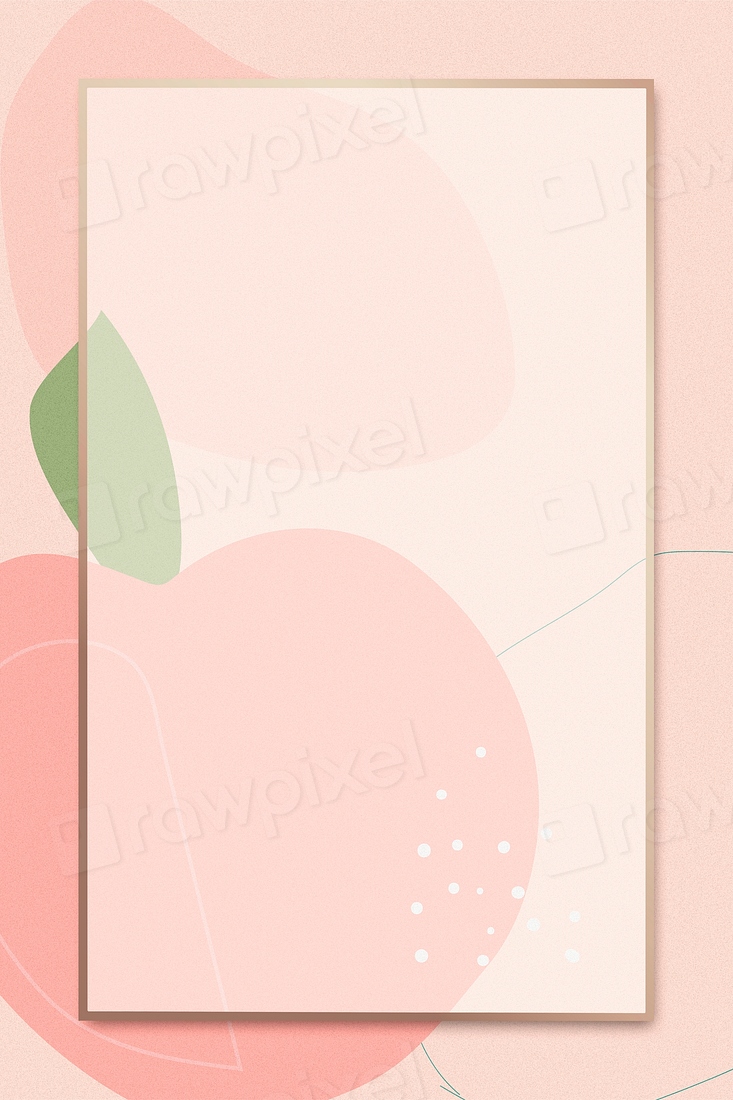 Gold peach psd frame design | Premium PSD - rawpixel