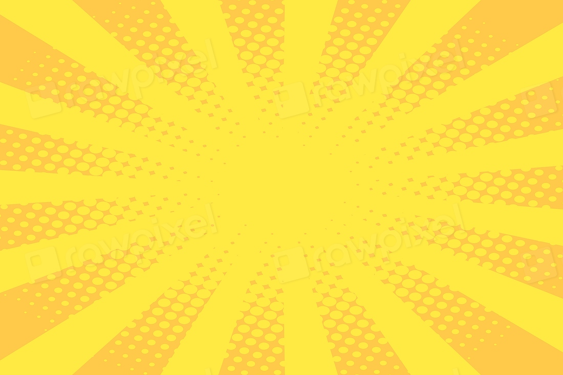 Yellow cartoon effect design space | Premium Vector - rawpixel