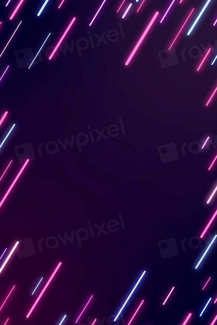 Neon abstract frame dark purple | Premium Vector - rawpixel