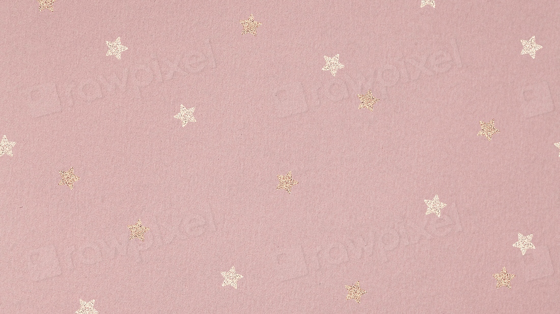 Gold star pattern pink background | Premium Photo - rawpixel