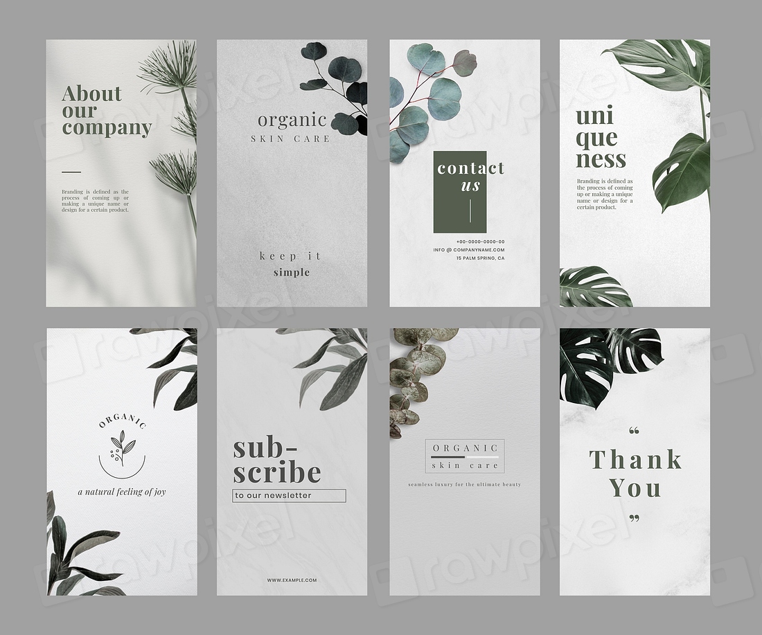 Minimalist natural marketing banner design | Premium Vector - rawpixel