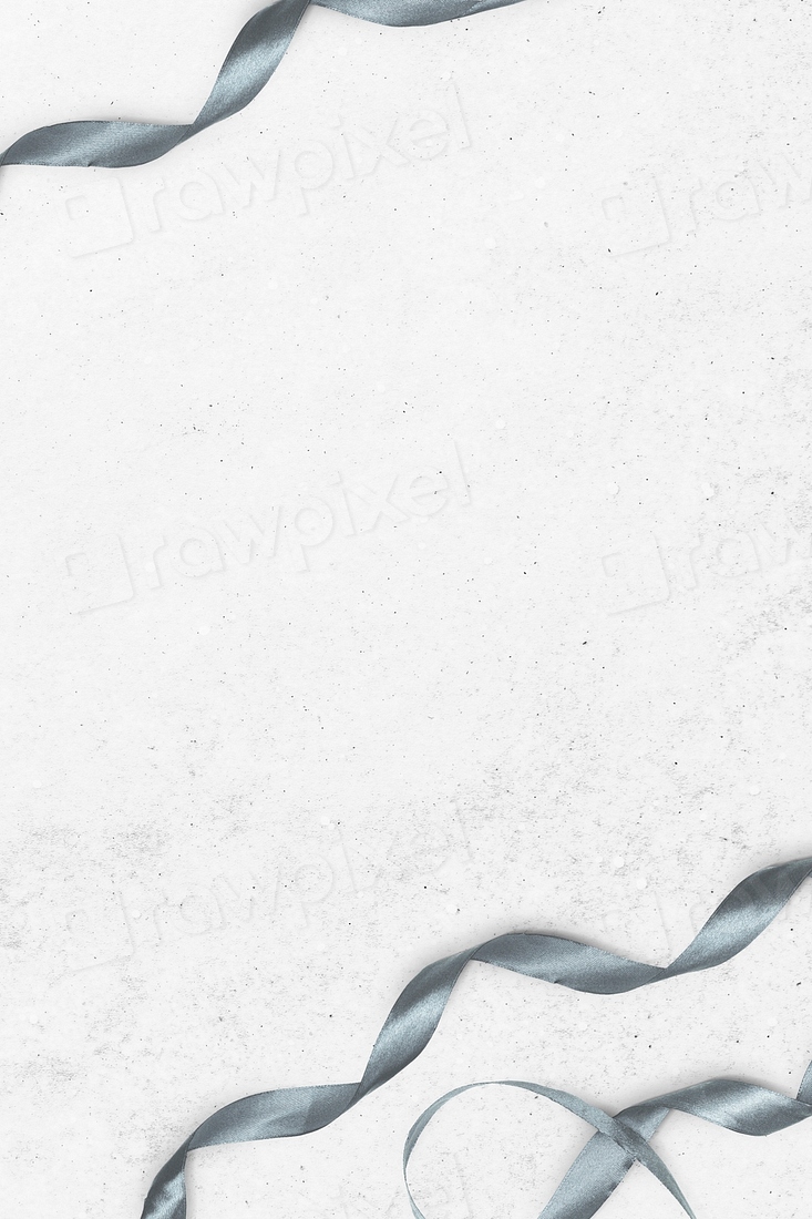 Gray metallic ribbon psd white | Premium PSD - rawpixel