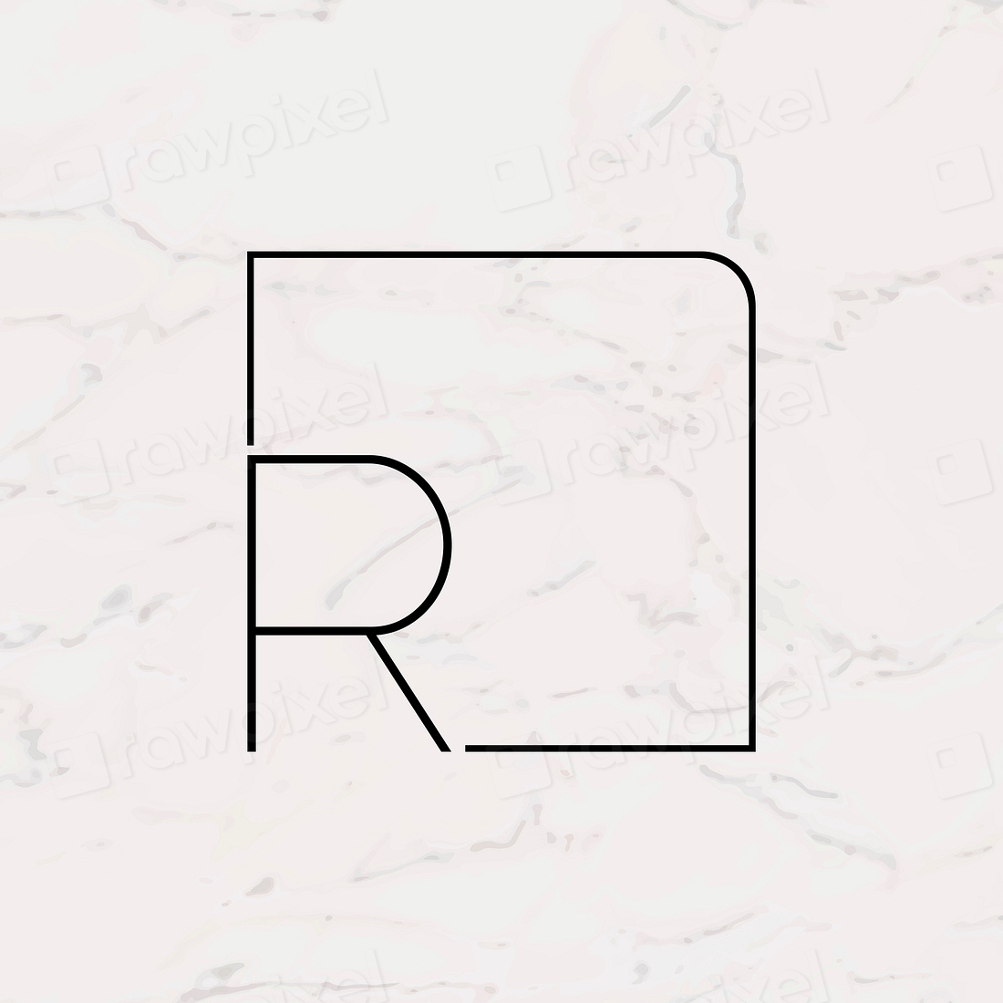 Minimal vector R logo template | Premium Vector - rawpixel