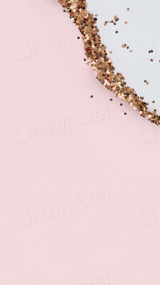 Gold glitter simple pink background | Free Photo - rawpixel